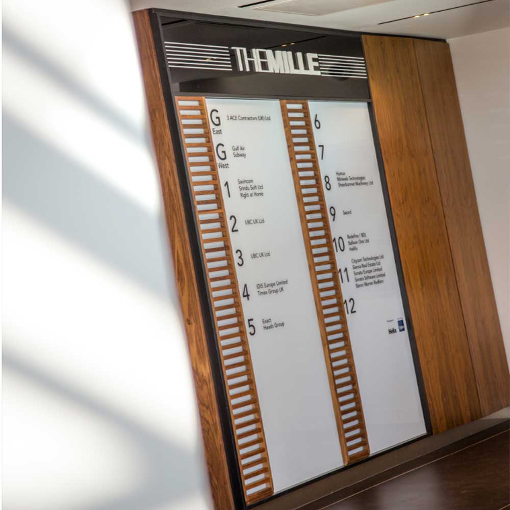 Directory Signs - Wayfinding Tenant Directories | Signbox