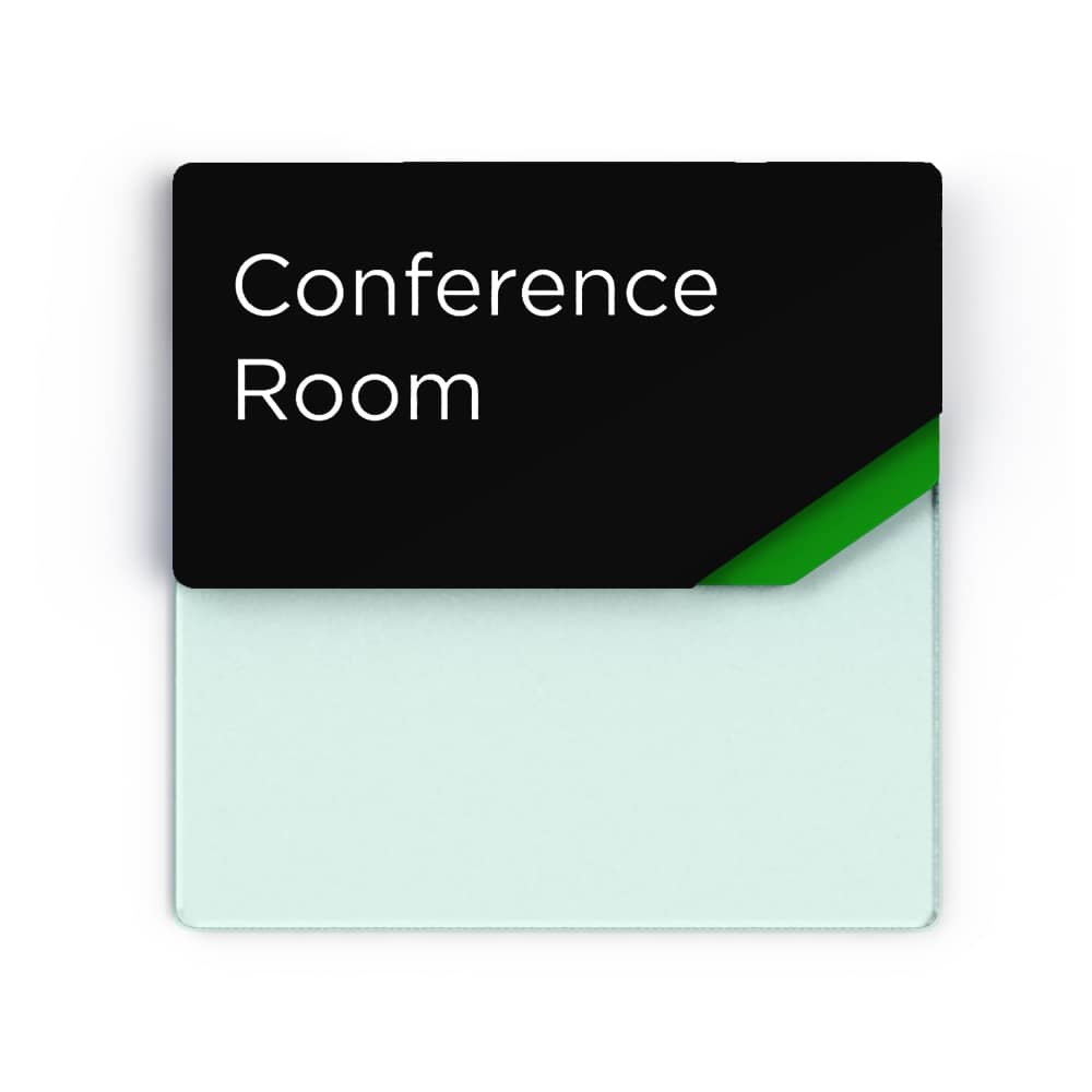 Meeting Room Slider Sign with Drywipe Board | Signbox