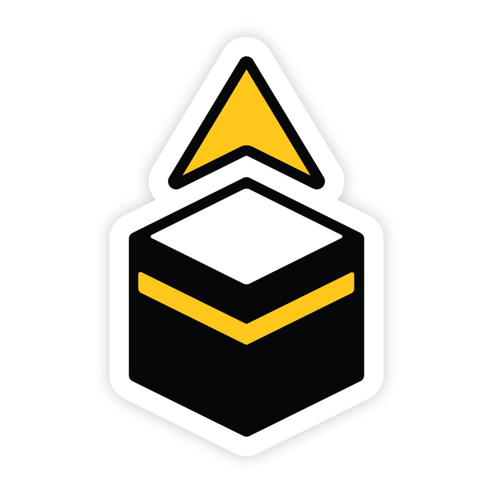 Qibla Directional Sign Sticker | Signbox