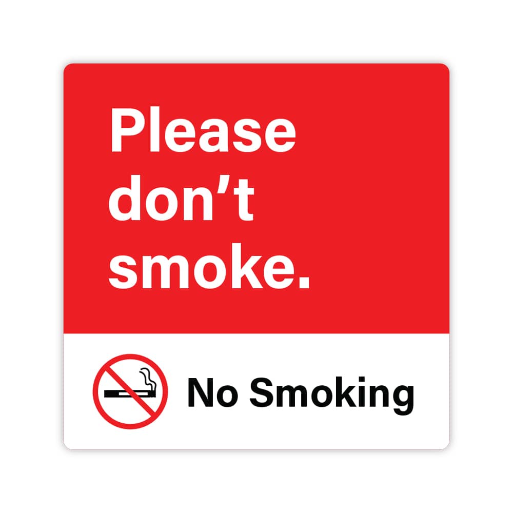 No Smoking Warning Signs | Signbox