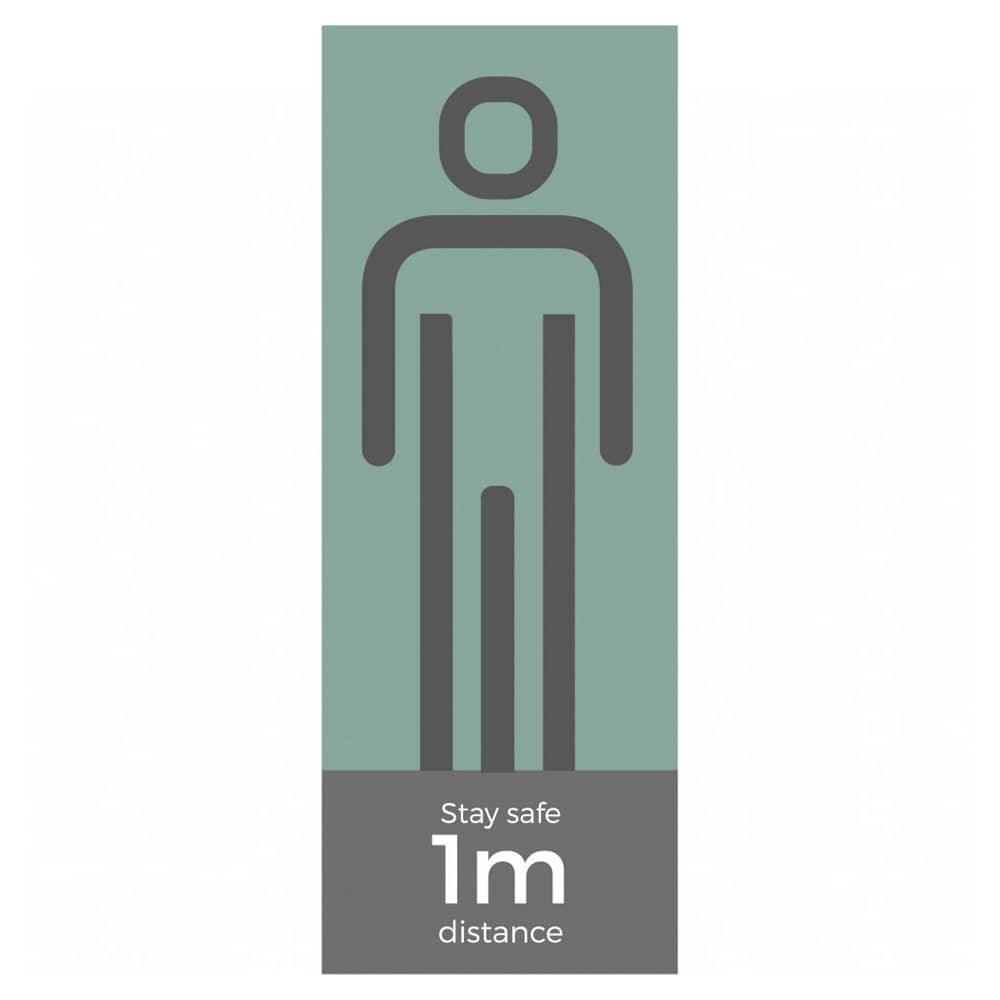 Hey! Social Distancing and Hygiene Information Signs | Signbox